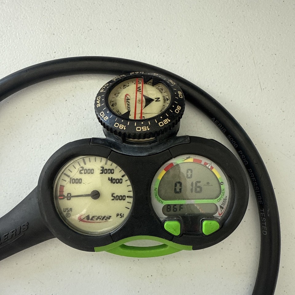 Aeris A300G Scuba Dive Computer Console Air & Nitrox A 300 G | eBay