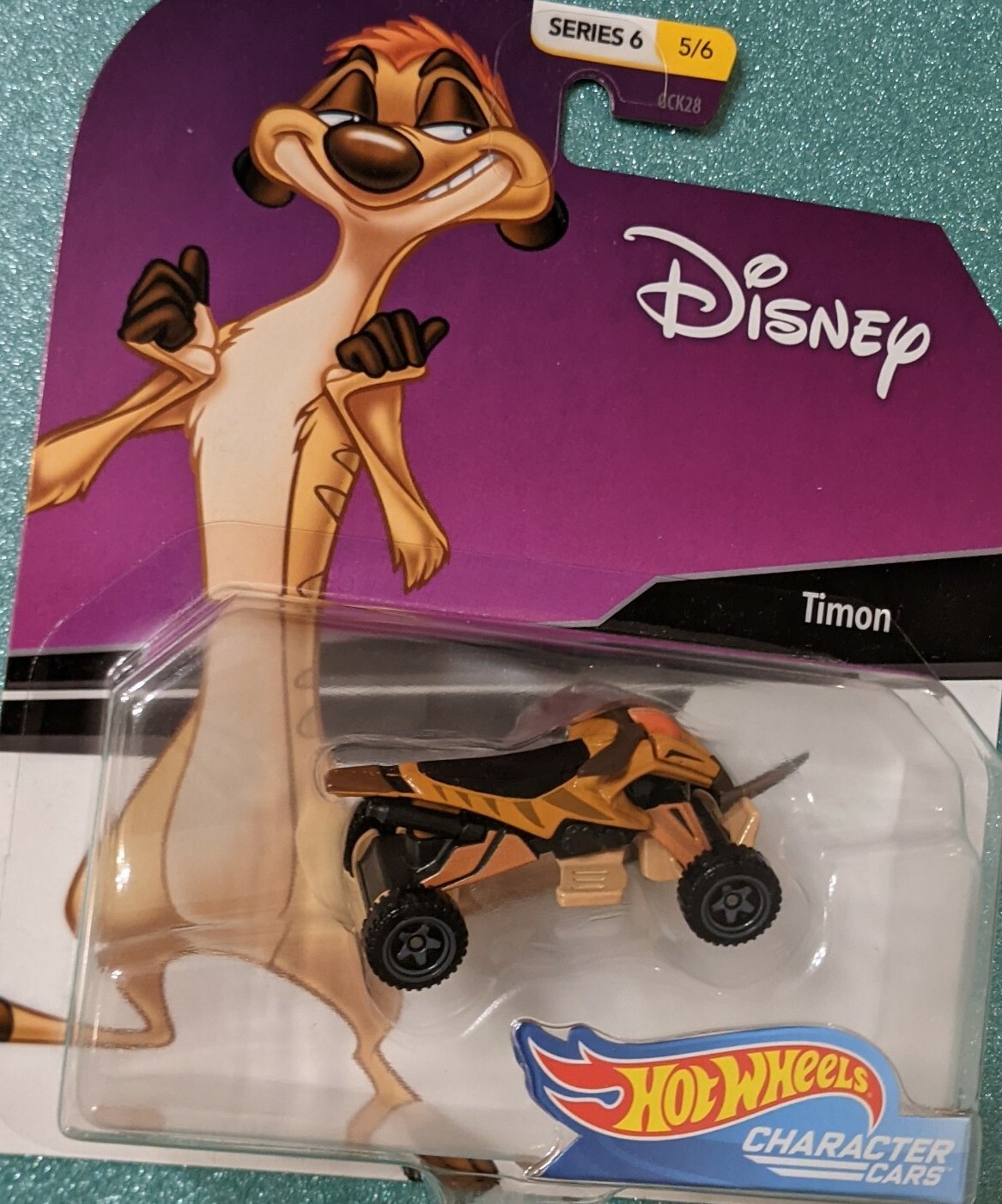Hot Wheels Disney The Lion King TIMON Character Cars Series 6 ( 5/6 ...