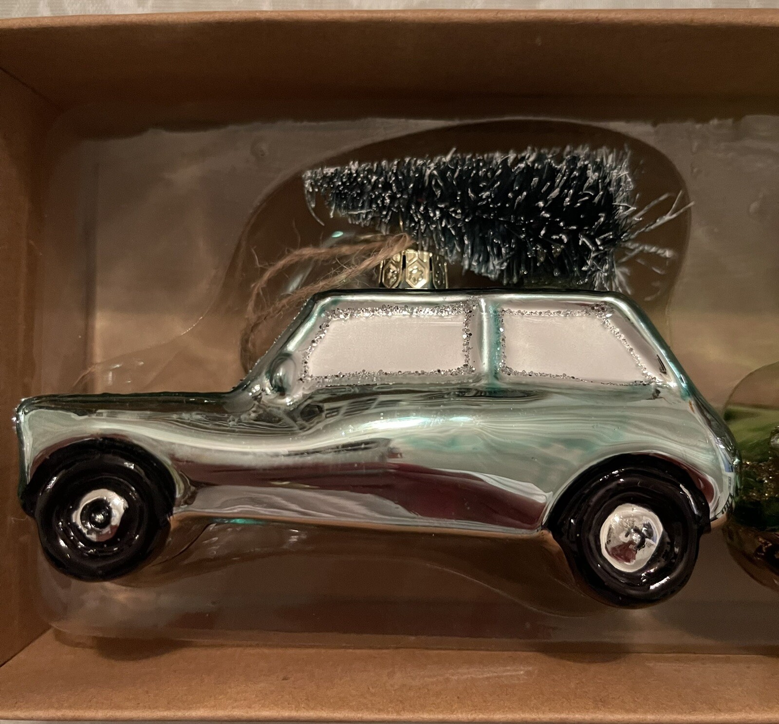 Retro Car Decor. With Pine Tree Set Of Two GO-1585 #53258918,Christmas ...