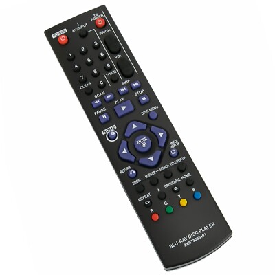New AKB73095401 Replace Remote for LG Blu-ray Player BD550 BD555 BD620C ...