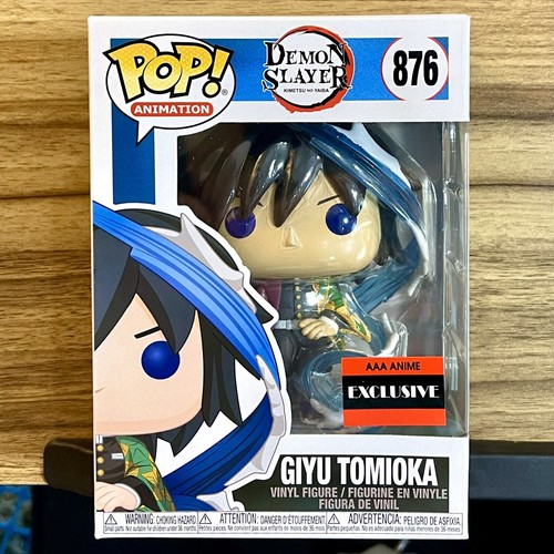 Giyu Tomioka Funko Pop! #876 Demon Slayer AAA Anime Exclusive Brand New ...
