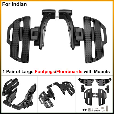 Foldable, Adjustable Passenger Floorboards Rear Footboards For Indian ...