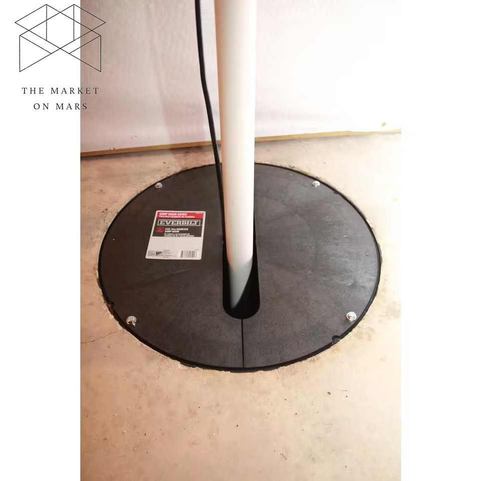 18 in. Sump Pump Basin Lid Cover | Heavy Duty Construction | Corrosion ...