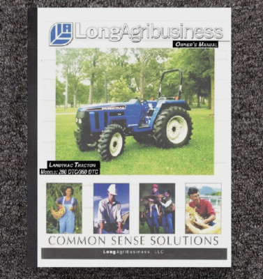 Tractor Operator Instruction Maintenance Manual Landtrac 280 DTC 360 ...