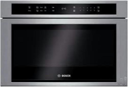 Bosch 800 Series HMD8451UC 24" Built-in Stainless Microwave Drawer Full ...