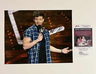 MATT RIFE COMEDIAN SIGNED 8X10 PHOTO PROBLEMATTIC TOUR JSA COA | eBay