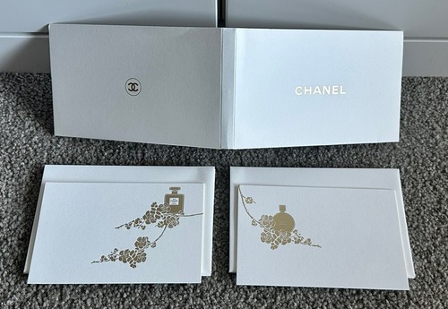 Set of 6 x Chanel Greeting Cards with logo envelope Vip Gift | eBay ...