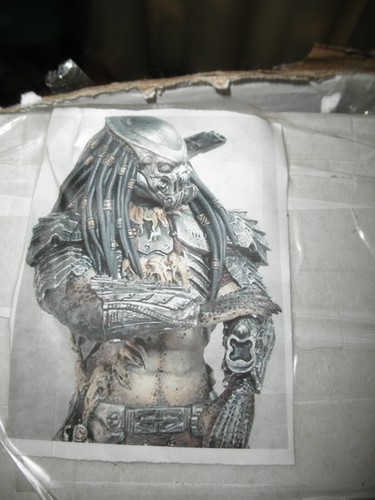 12" Narin RESIN PREDATOR Garage kit NICE! | eBay