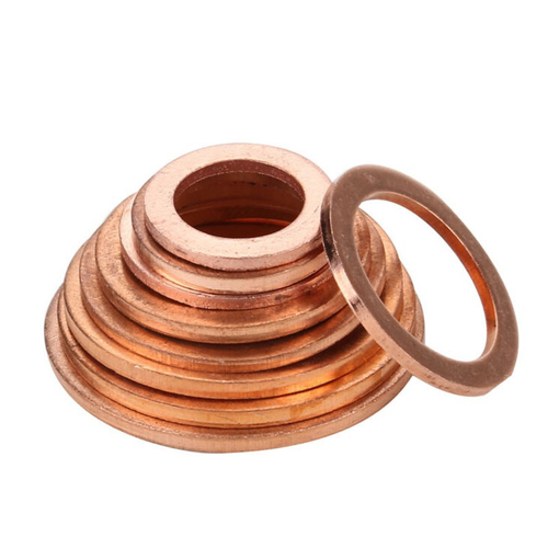 400PCS Assorted Solid Copper Car Engine Washers Crush Seal Flat Ring ...