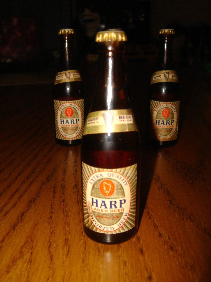 Harp Beer Bottle