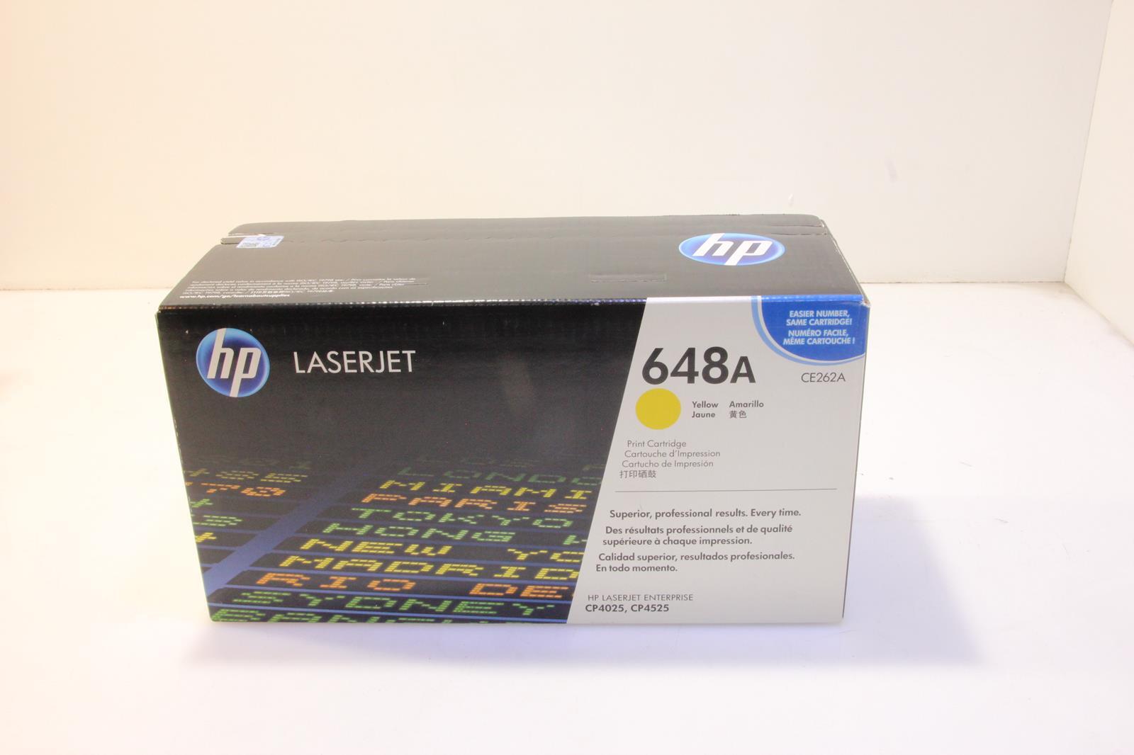 HP CE262A Yellow LaserJet Toner Cartridge for sale online | eBay