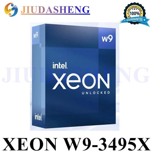 Intel Xeon W9-3495X CPU processor 56 core 112 threads 1.9GHZ LGA4677 ...