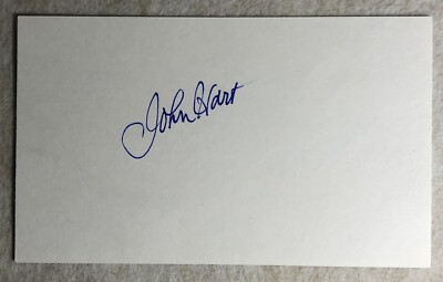 THE LONE RANGER Tarzan Actor JOHN HART Signed AUTOGRAPH | eBay
