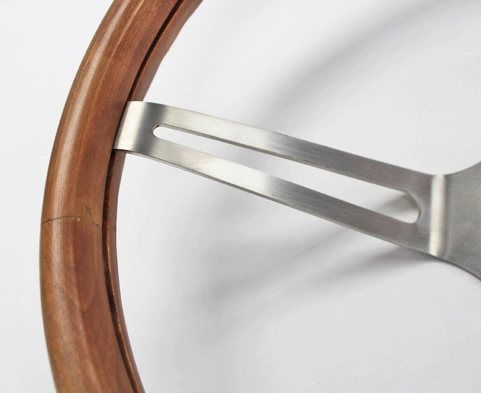 69-94 Chevelle Camaro El Camino Nova 15" Stained Wood Steering Wheel SS ...