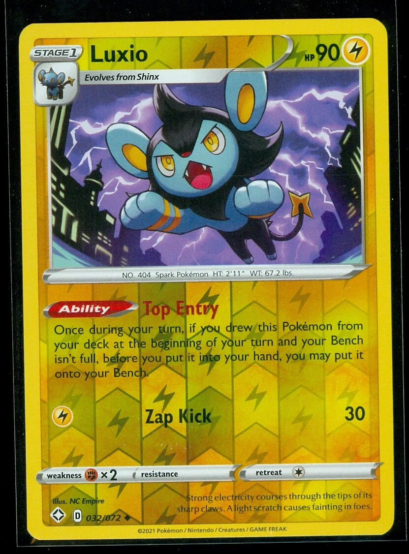 Luxio Pokemon Card