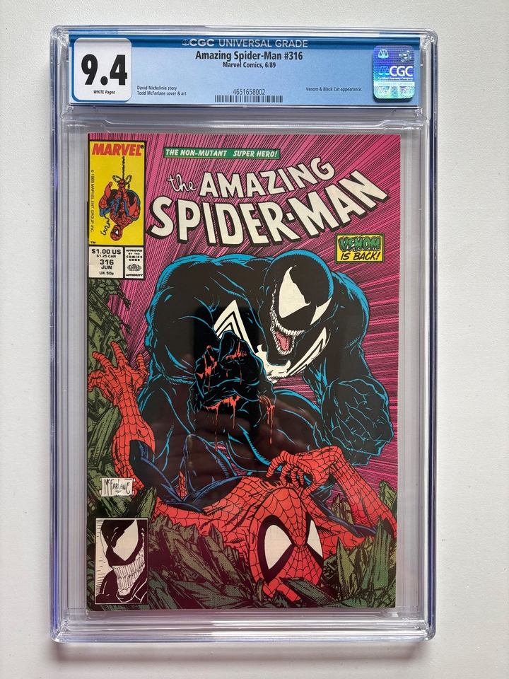 Amazing Spider-Man # 298 299 300 Newsstand 301 316 CGC Marvel Comics 9. ...
