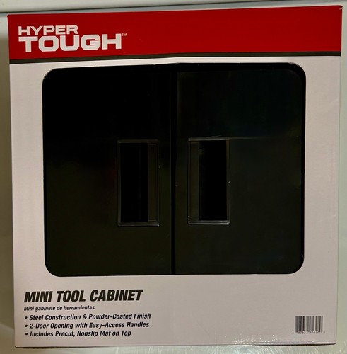 Hyper Tough Mini Tool Cabinet - black | eBay