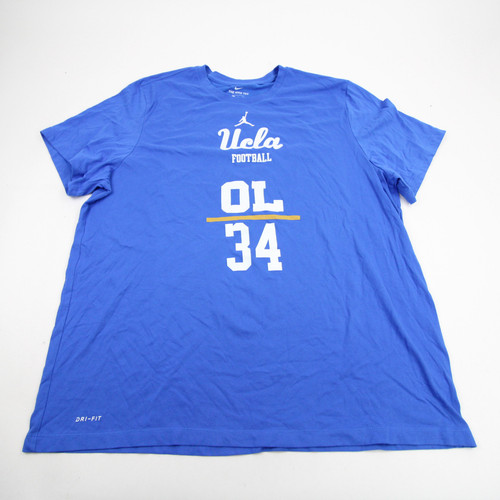 UCLA Bruins Nike Dri-Fit Short Sleeve Shirt Men's Blue Used | eBay