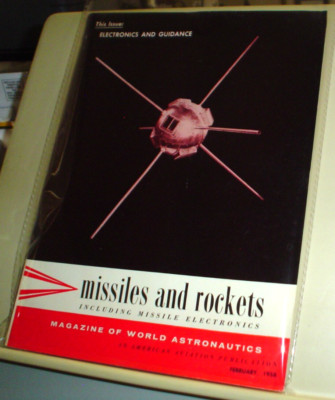 MISSILES AND ROCKETS Magazine of World Astronautics FEB 1958 Missile ...