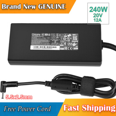 Genuine 240W AC Adapter Charger For Gigabyte Aorus 17 BSF BSG BSF ...