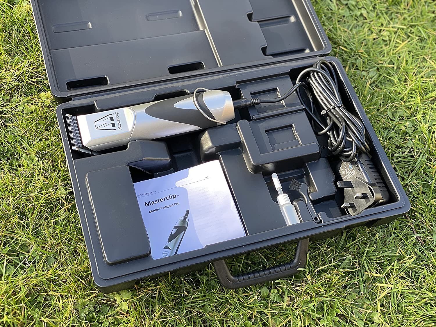 Border Collie Professional Dog Clippers Trimmer Set with 2 Blades by ...