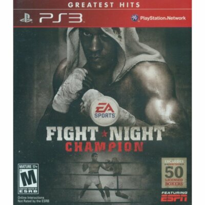 FIGHT NIGHT CHAMPION PS3 NEW! CLASSIC BOXING, PUNCH KNOCK OUT FIGHTING ...