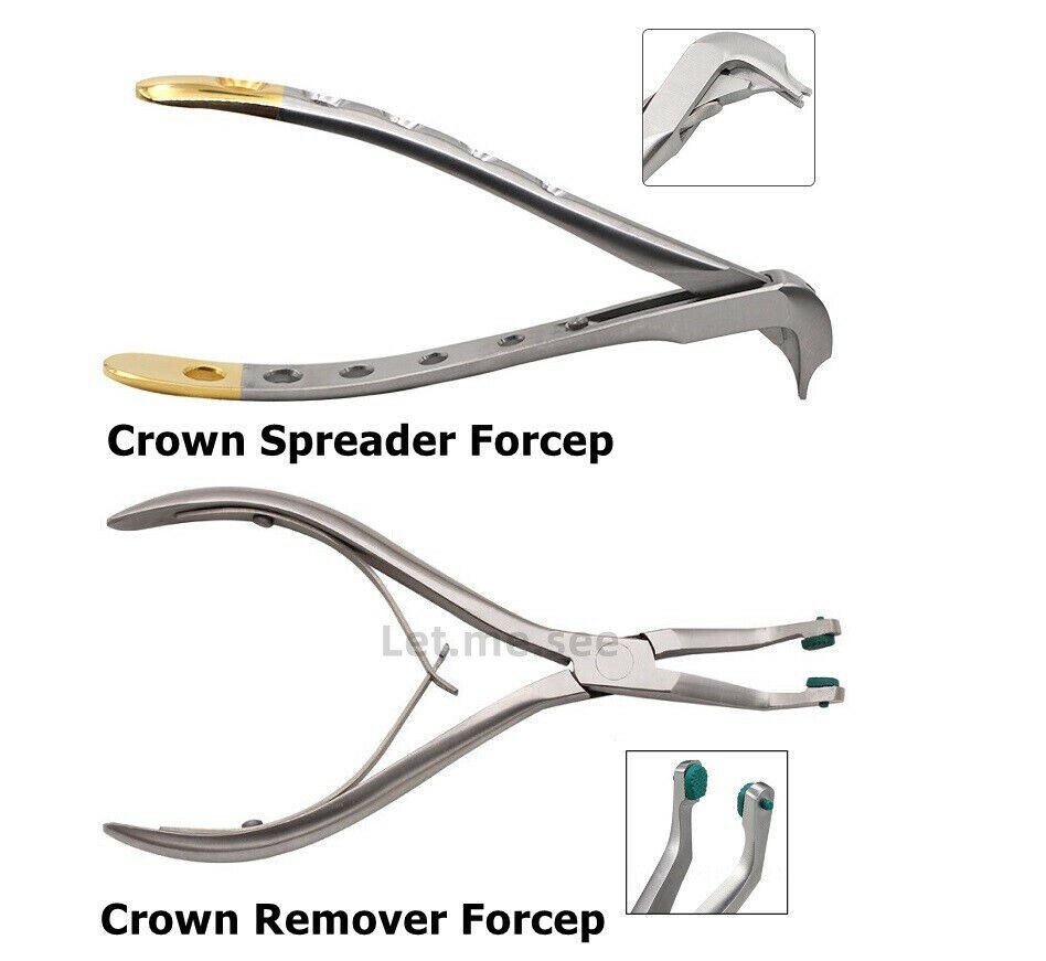 Dental Crown Removal Pliers Dentist instrument Remover Spreader ...