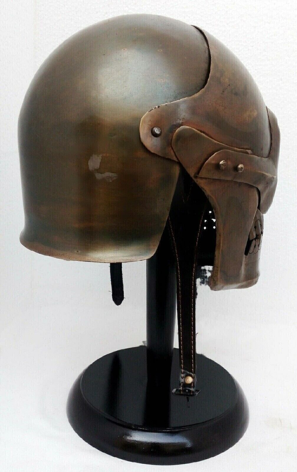 20GA SCA LARP Medieval Knight Visor Skull Armor Helmet Replica Medieval ...