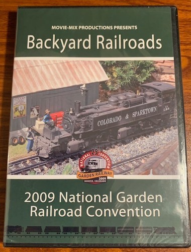 2009 Movie-Mix Production DVD Backyard Railroads National Garden ...