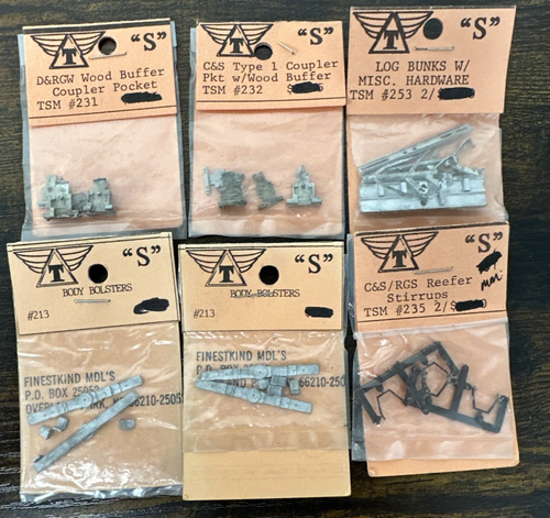 Triangle Scale Models S Scale Sn3 Details - Lot of 6 Packages - 1:64 ...