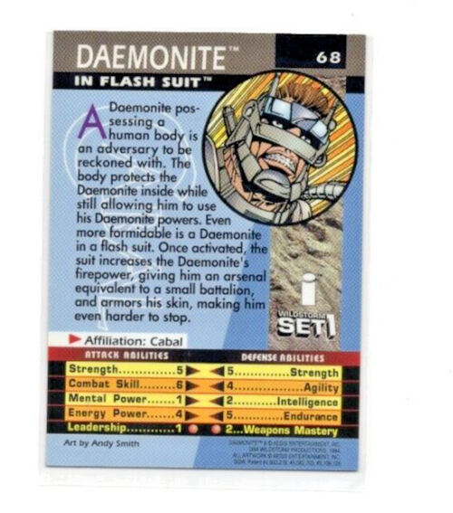 1994 WildStorm Set I #68 - Daemonite in Flash Suit Jim Lee | eBay