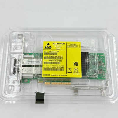QLE2772-SR QLOGIC Enhanced 32GFC DUAL Port PCIe 4.0 FC HBA QLE2772 ...