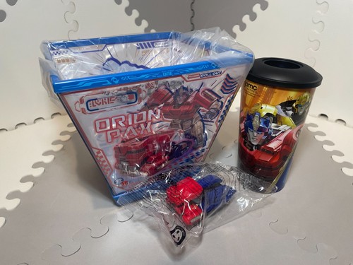 Transformers One Popcorn Bucket & Drink Cup with Topper, AMC Exclusive ...
