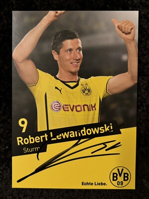 2011 Robert Lewandowski Signed BVB Auto Signed In Germany | eBay