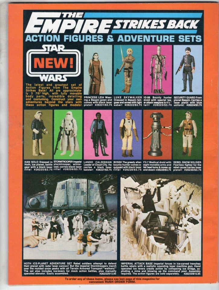 FAMOUS MONSTERS FILMLAND #167 1980 Godzilla EMPIRE STRIKES BACK Warren ...