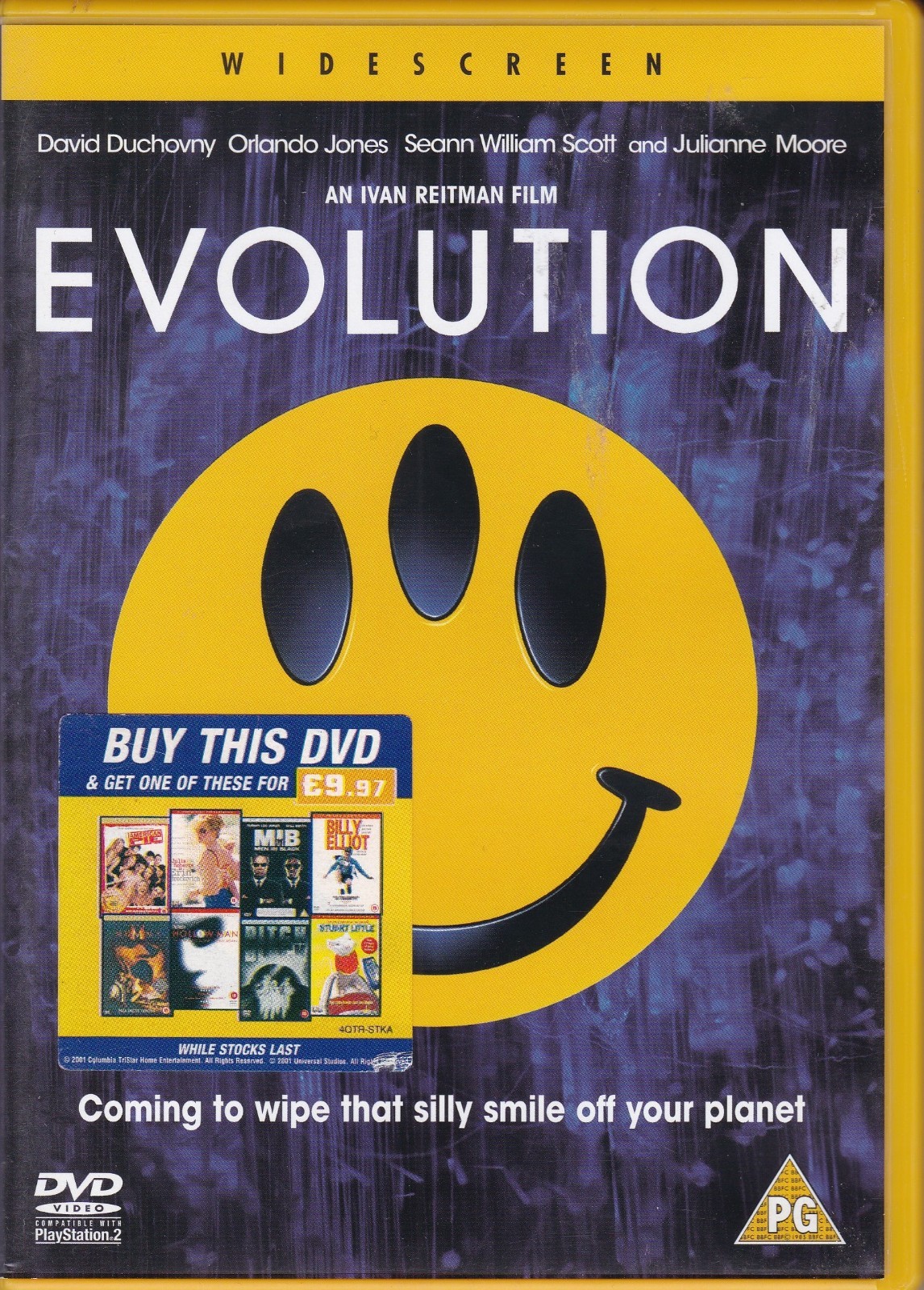 Evolution (Region 2, Widescreen, DVD) David Douchovny, Orlando Jones | eBay