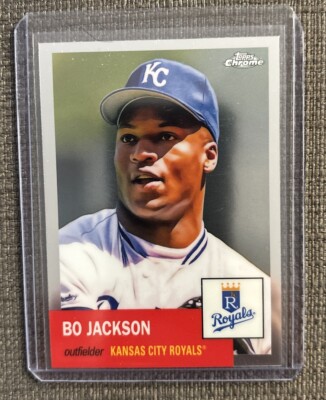 Bo Jackson - 2022 Topps Chrome Platinum #290 Kansas City Royals D393 | eBay
