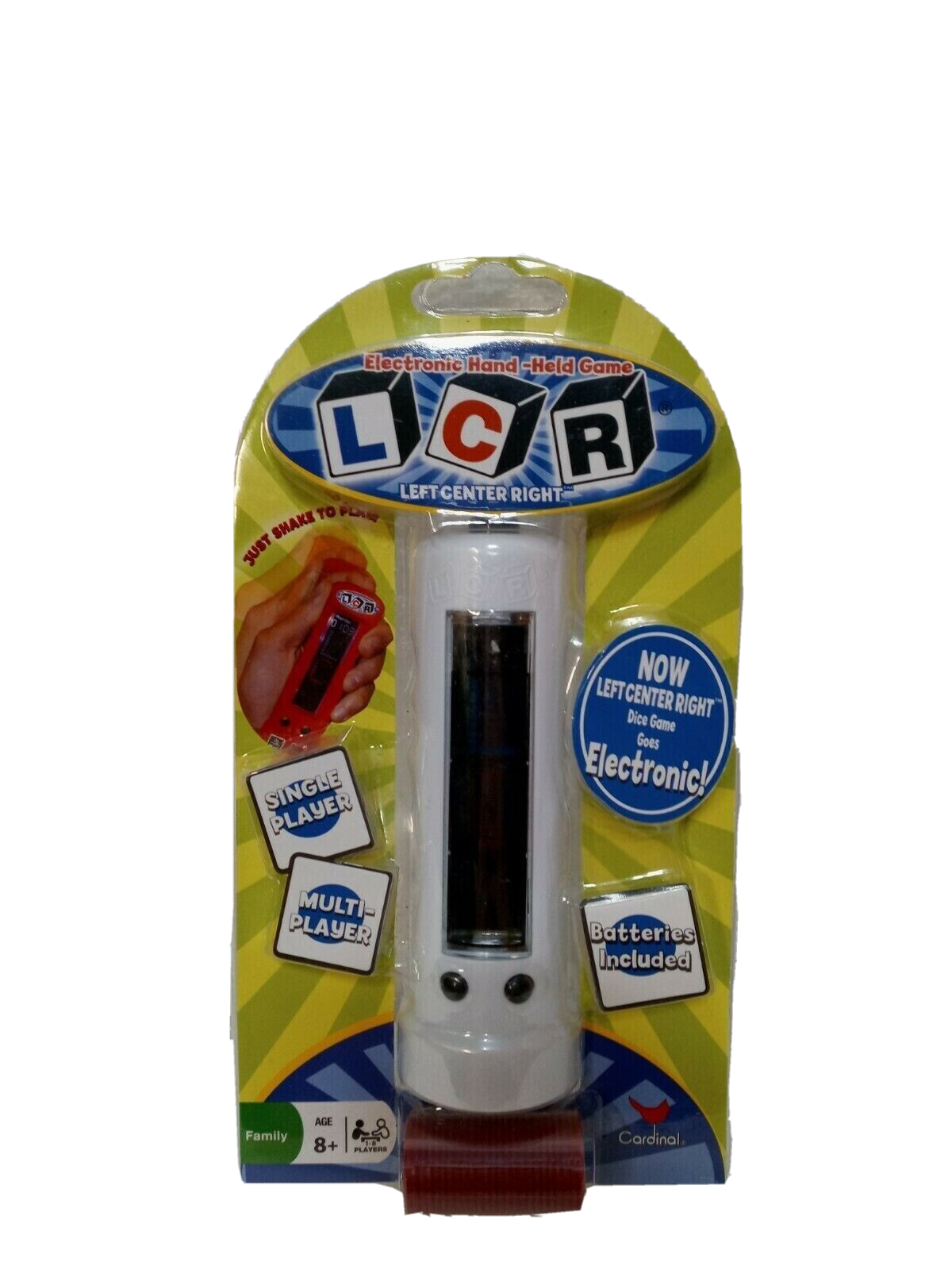 Cardinal Industries LCR Electronic Handheld Game Left Center Right ...