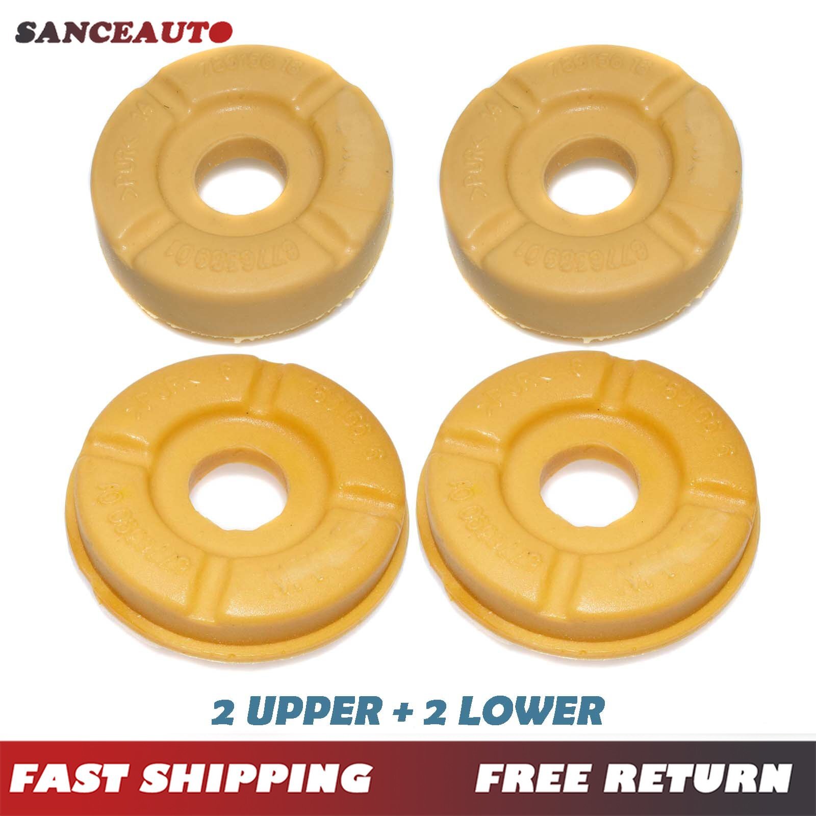 4PC Front Strut Mount Support Upper Lower Section for BMW E70 E71 X5 ...