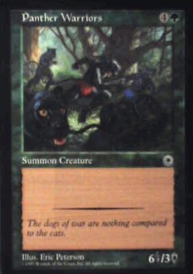 Panther Warriors - Portal: #180, Magic: The Gathering Nm R124 | eBay