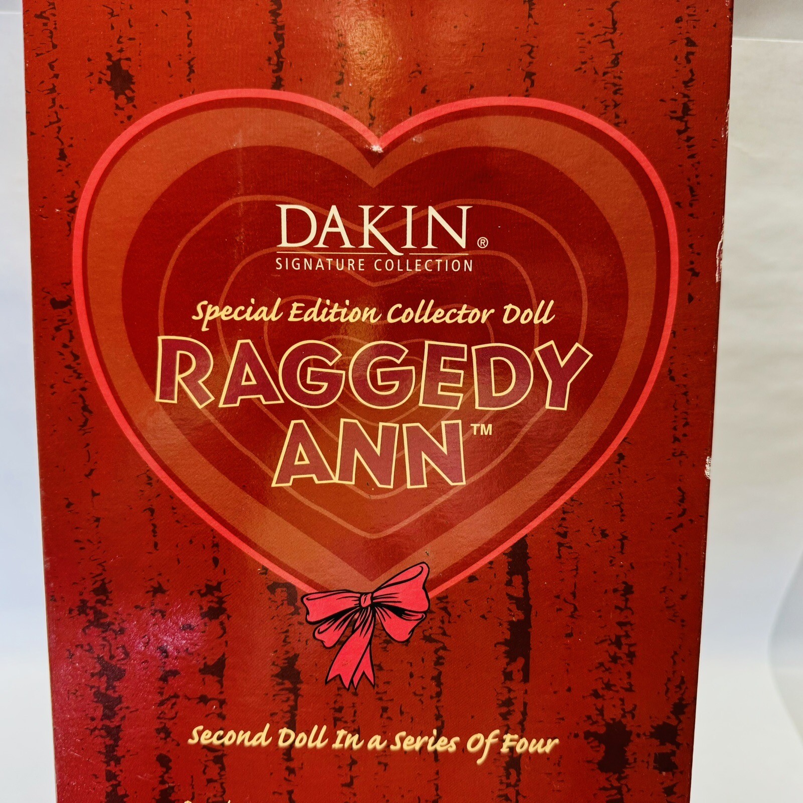 Special Edition Holiday Keepsake Doll Raggedy Ann 2nd in Series of 4 ...