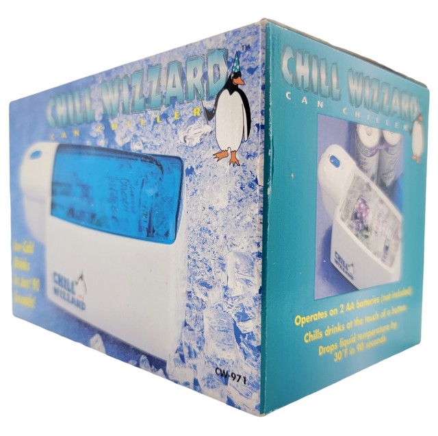 Chill Wizzard Wizard Can Chiller - Cools Drinks in 90 Seconds for sale ...