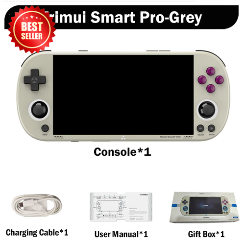 Smart Pro Consoles 4.96'' IPS Screen Handheld Game Players Linux System ...