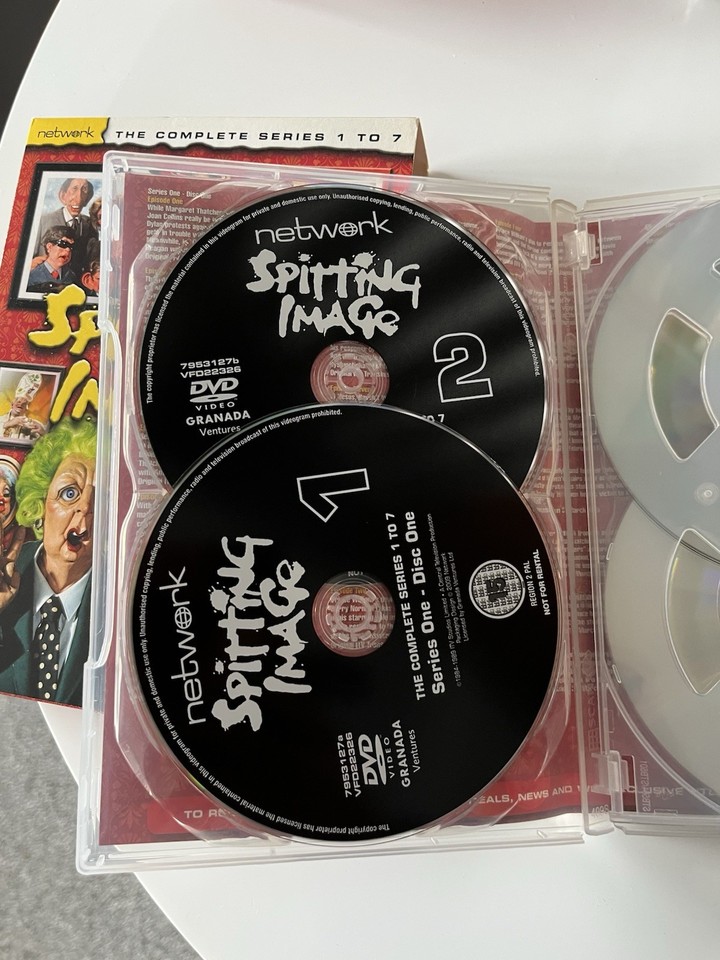 Spitting Image DVDs Episode 1-11 Box Set | eBay UK