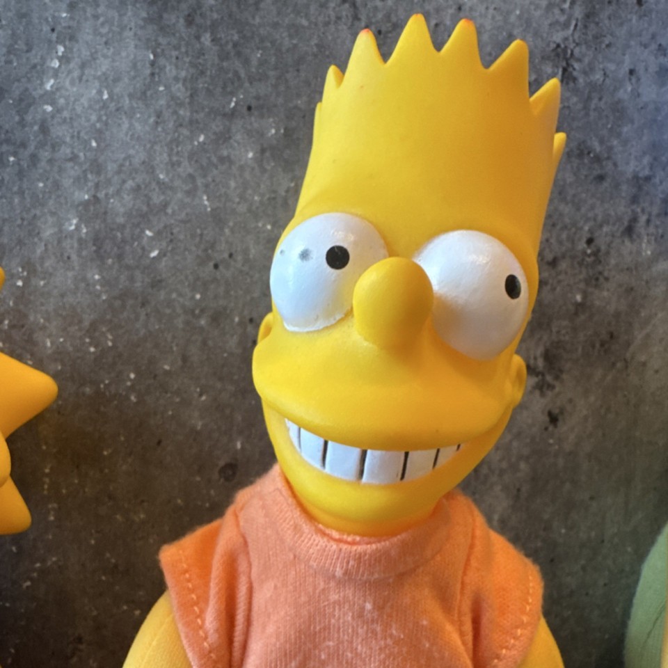 Collector’s 1990 The Simpsons Family Dolls by 20th Century Fox Full Set ...