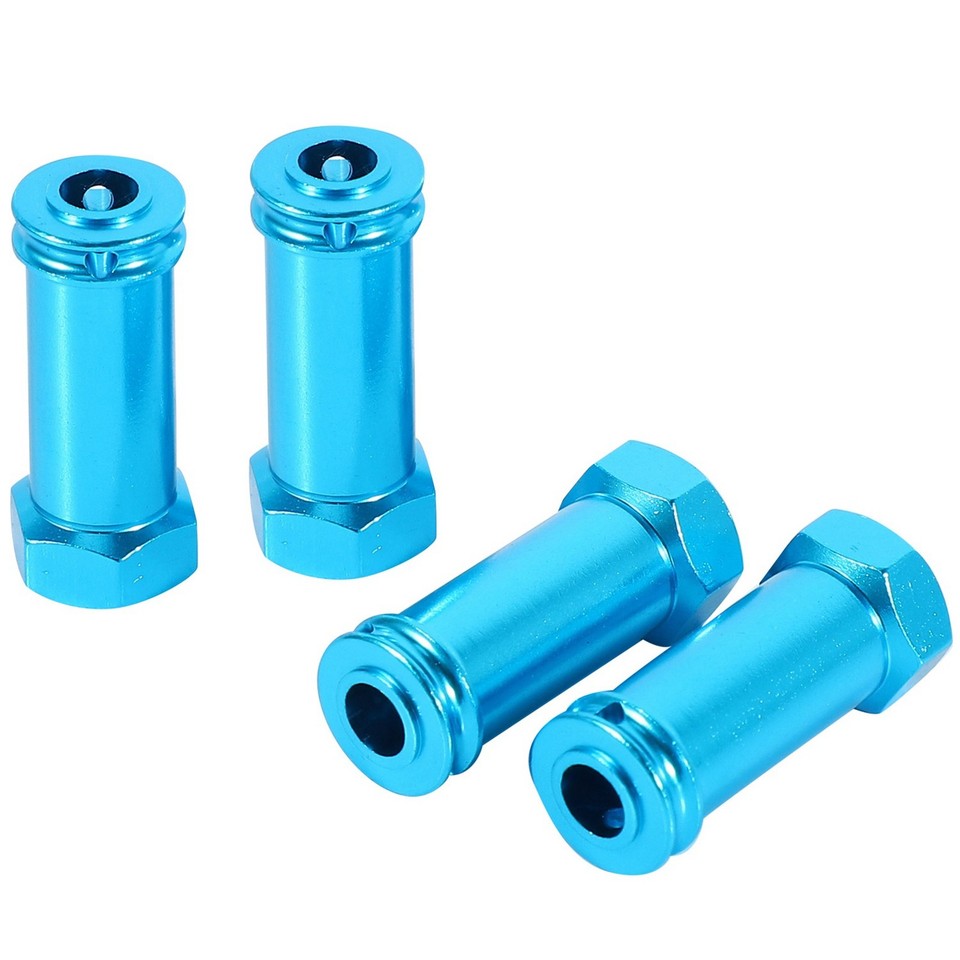8X Aluminum 12mm Hex Hub 24mm Extension Adapter Wheel Spacer Widener ...