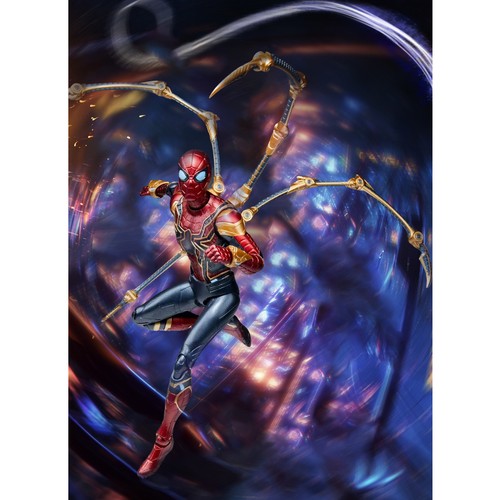 HiPlay MODOKING 1/12 Iron Spider Articulated Pre-Painted Assembly Model ...