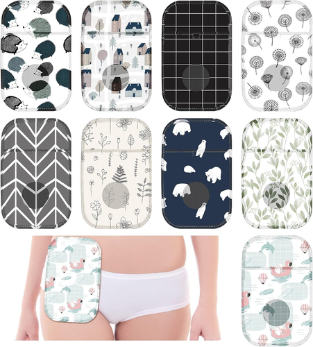 9 Pcs Ostomy Bag Covers Waterproof Ostomy Shower Cover Lightweight ...