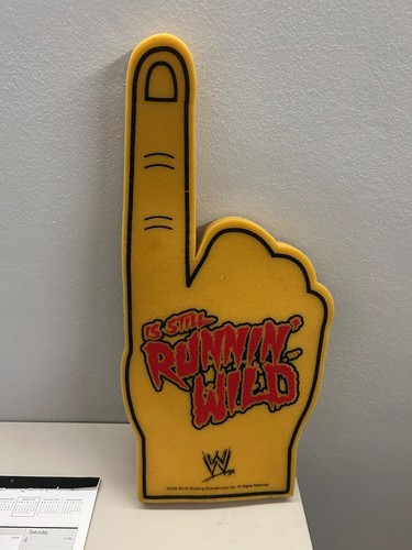 Vintage Hulk Hogan 2002 Hulkamania Foam Finger WWE | eBay