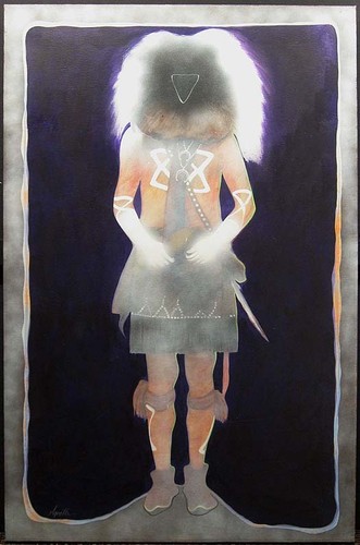 Len Agrella "Tobadzischini" Original Acrylic Painting on Canvas, MAKE ...